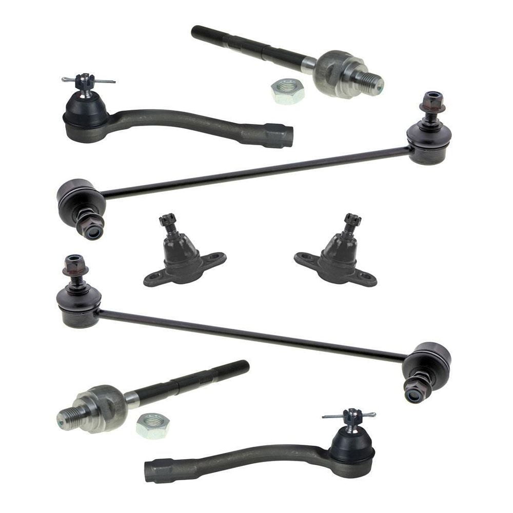 Geelife Front Lower Ball Joint Tie Rods Sway Bar Links for Kia 06-11 ...