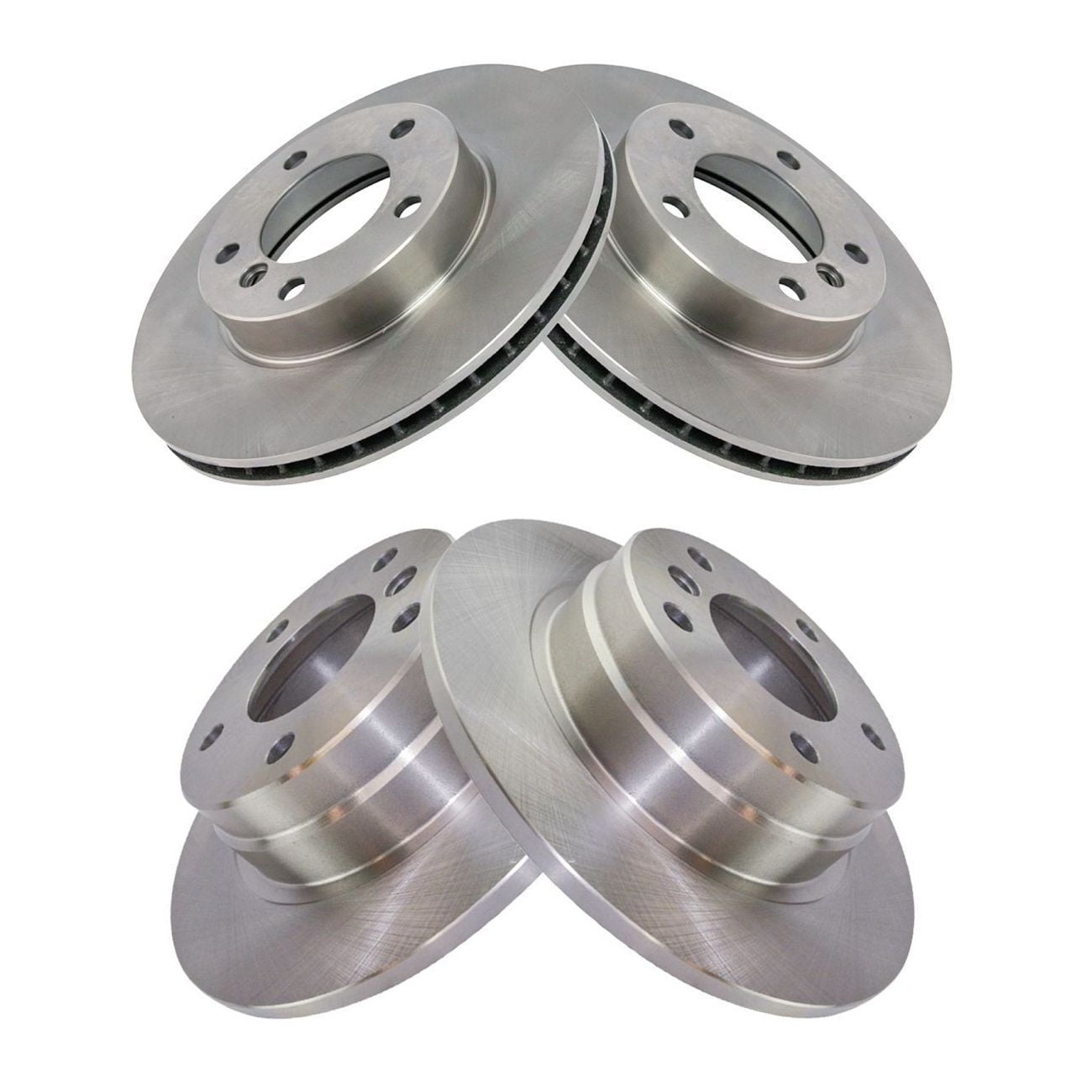 Geelife Front & Rear Disc Brake Rotor Kit for BMW 318i 318iC 318iS ...