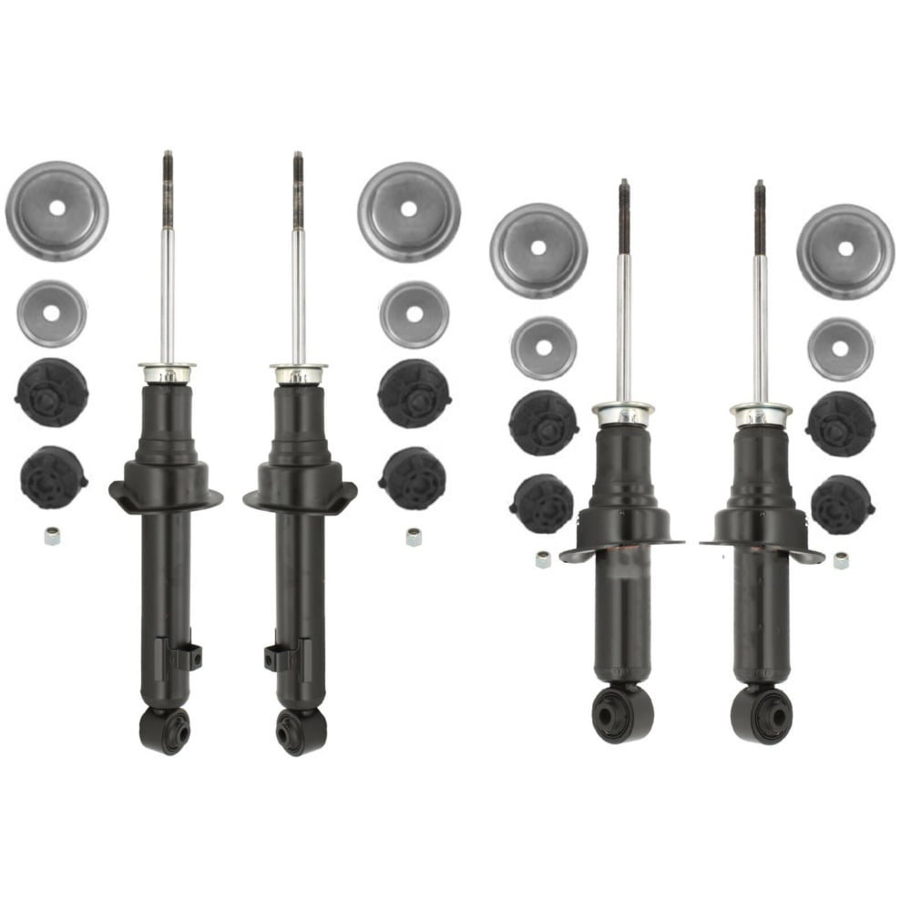 Geelife Front & Rear Suspension Struts and Mounts Kit For Mazda 99-05 ...