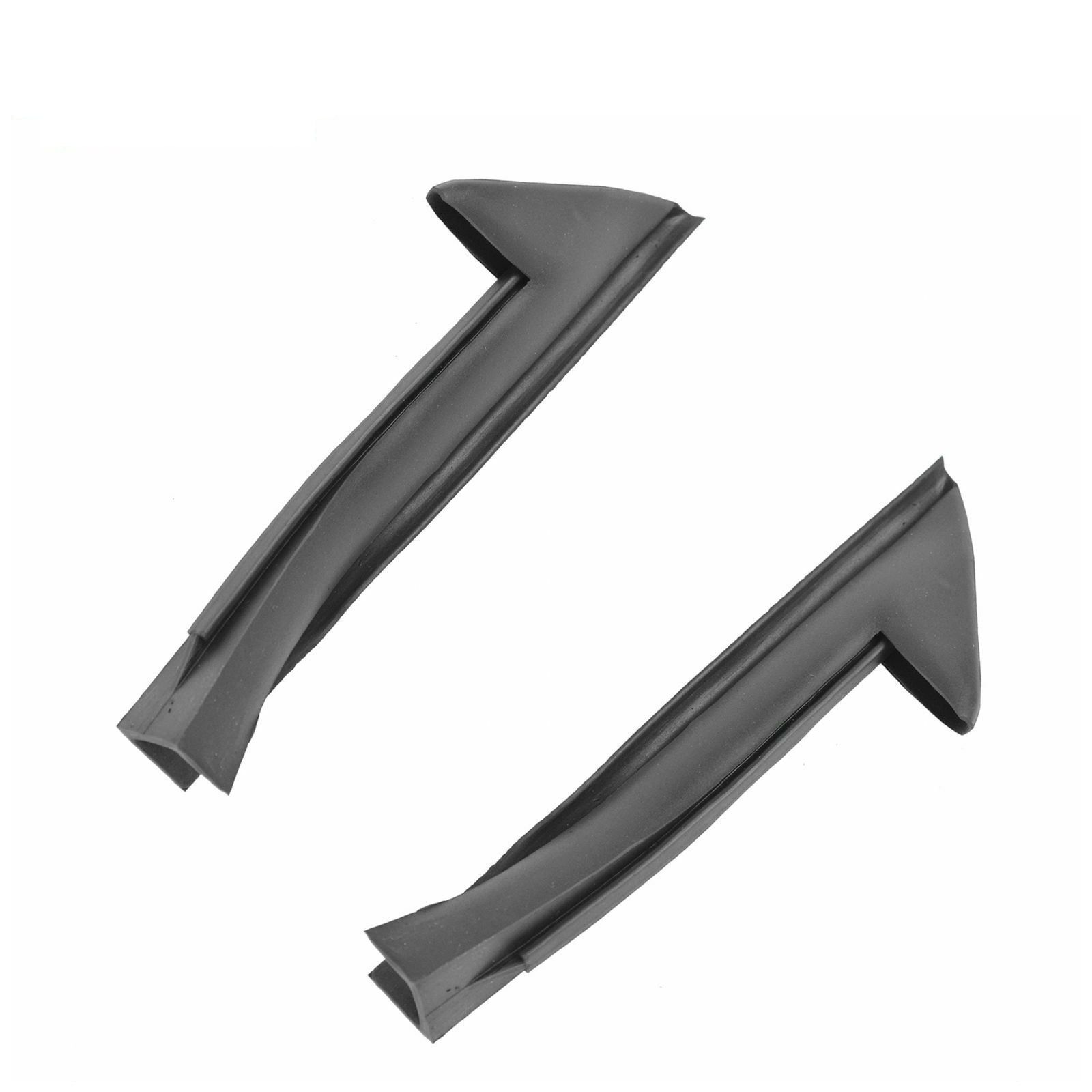Geelife Front Rubber Window Triangle Weatherstrip Seals Pair Set For ...