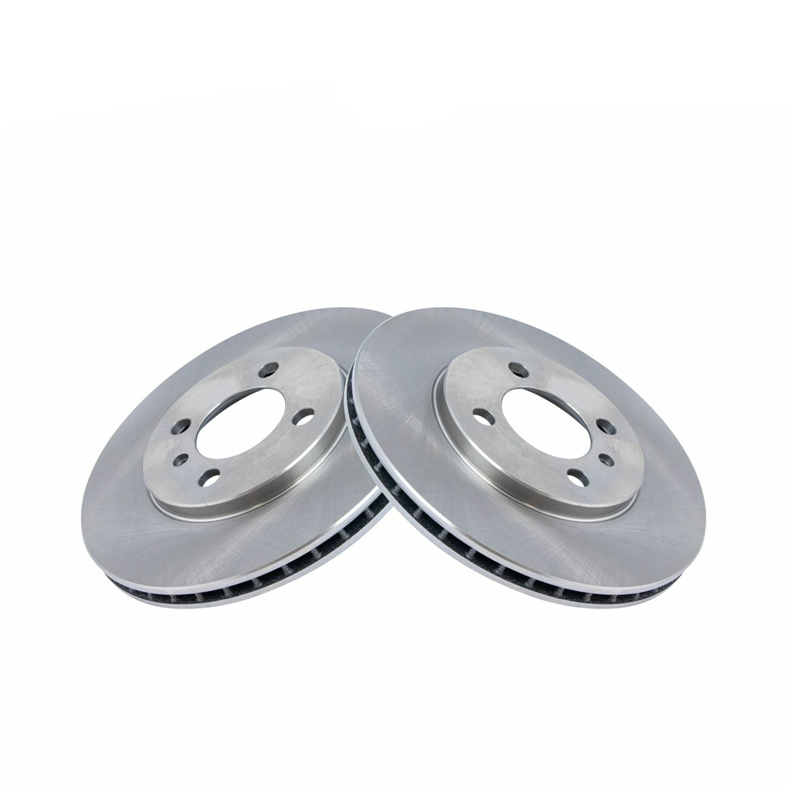 Geelife Front Vented Disc Brake Rotor Pair Set For 318 325 E30 3-Series ...