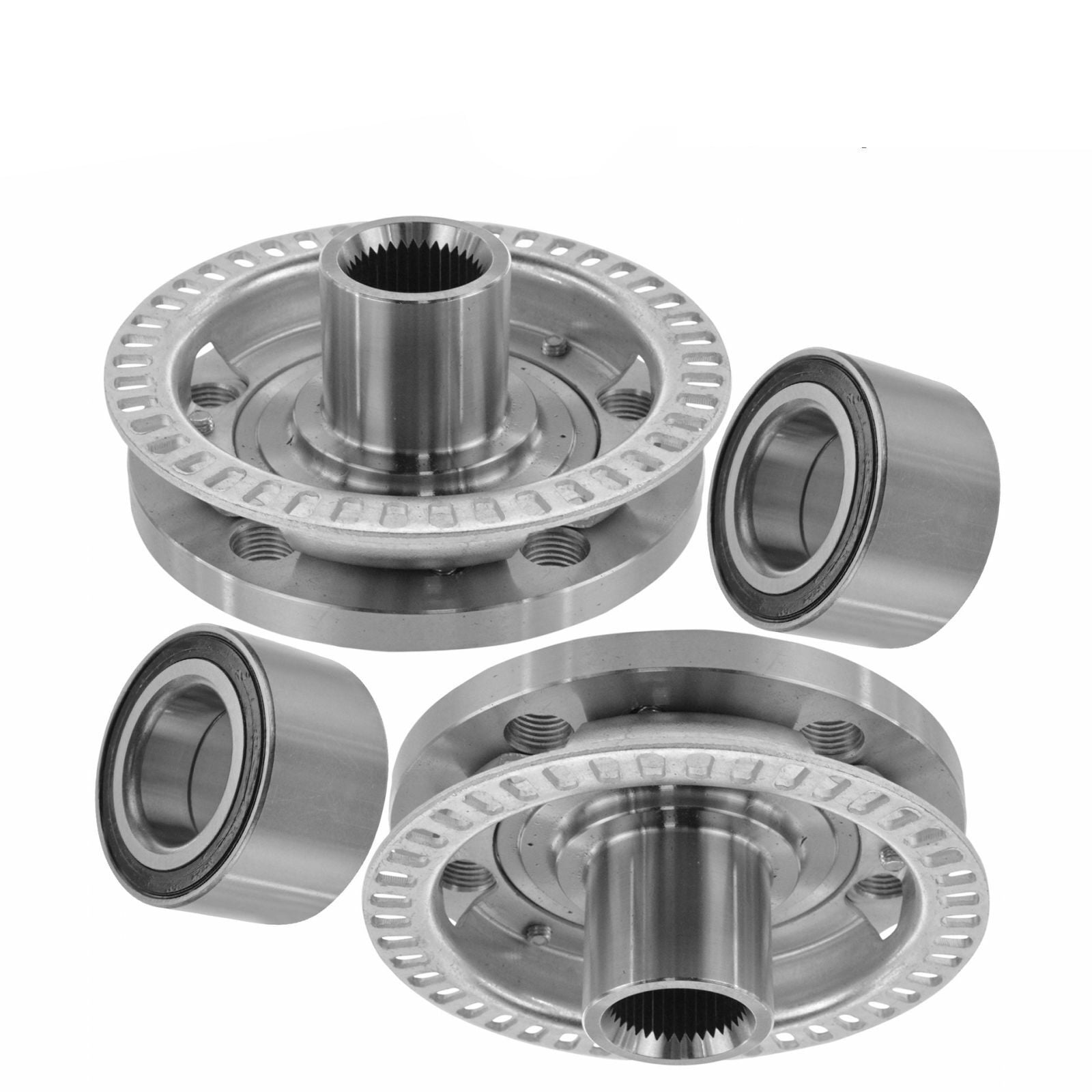 Geelife Front Wheel Hub & Bearing Kit Driver & Passenger Sides For Golf ...