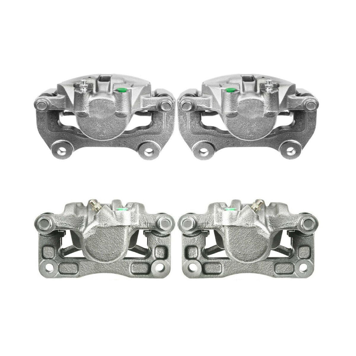 Geelife Front and Rear Brake Calipers with Bracket Set of 4 for 2010 ...