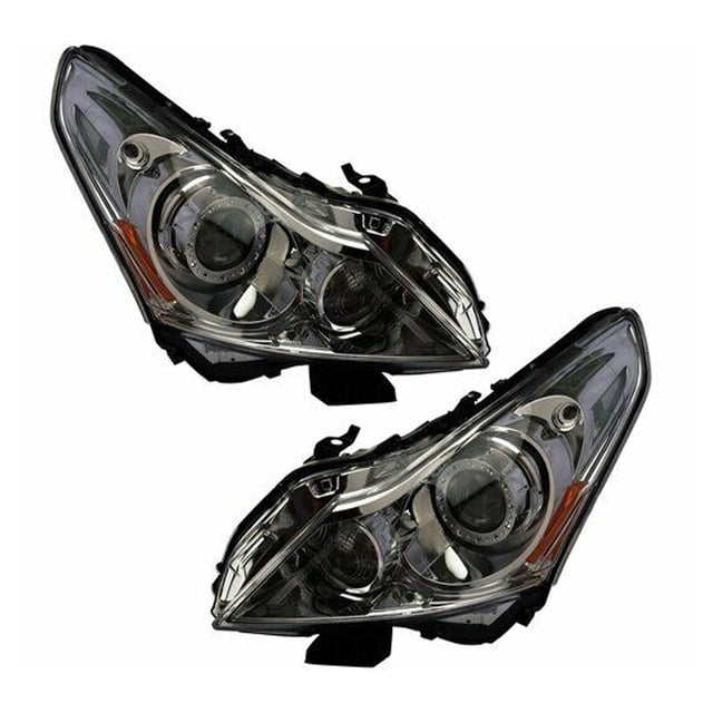 Geelife Headlight Assembly Set For INFINITI G25 INFINITI G37 INFINITI ...