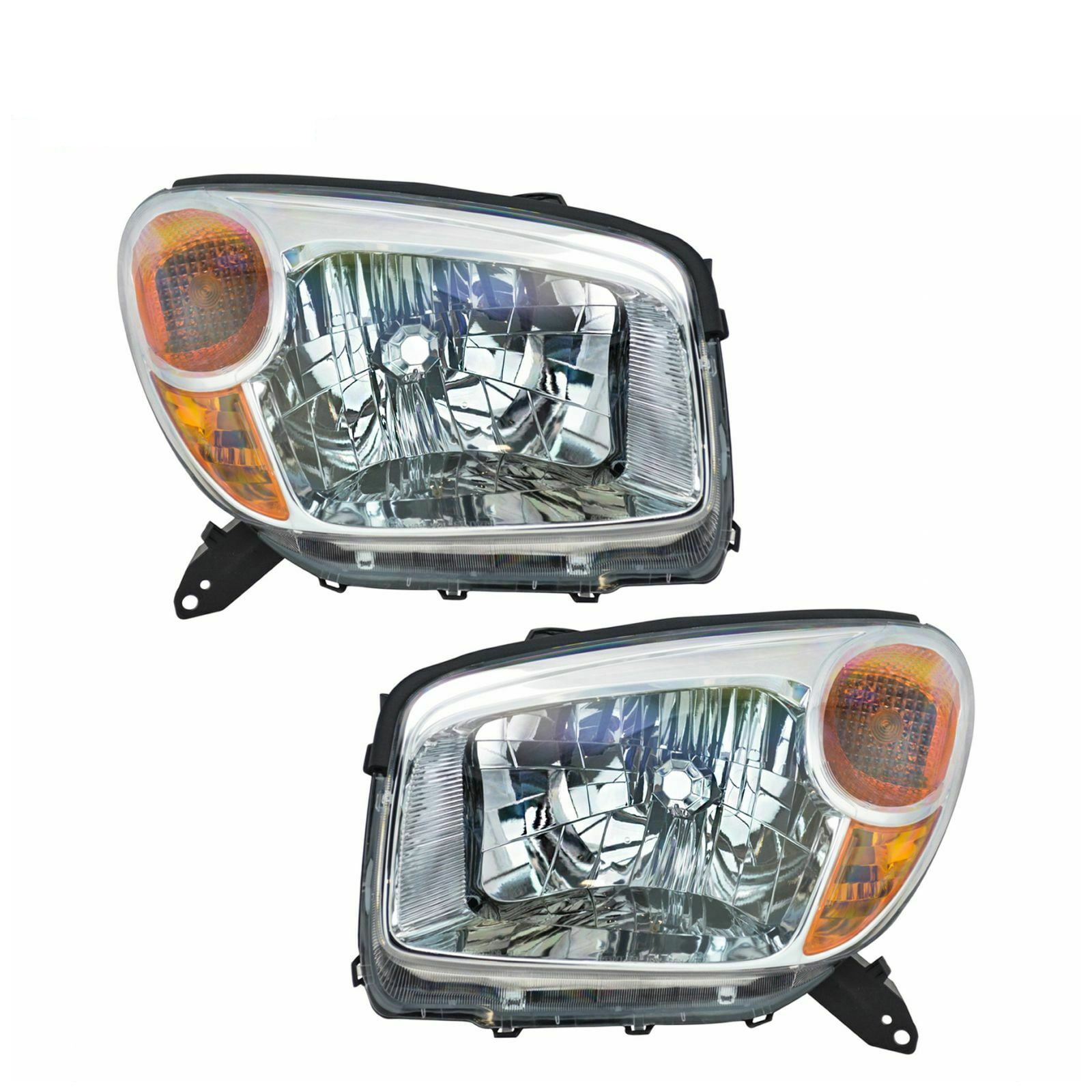 Geelife Headlights Headlamps Left & Right Pair Set For Toyota 2004-2005 ...