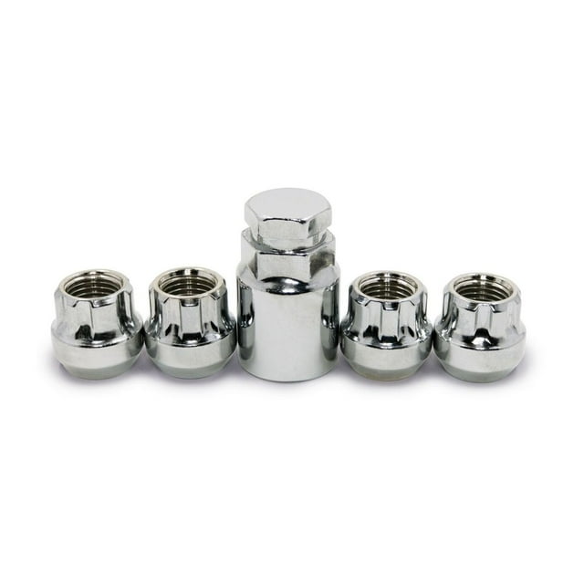 Geelife Lug Nut Wheel Locks M12x1.75 Open End Bulge Acorn Locking Lugs ...