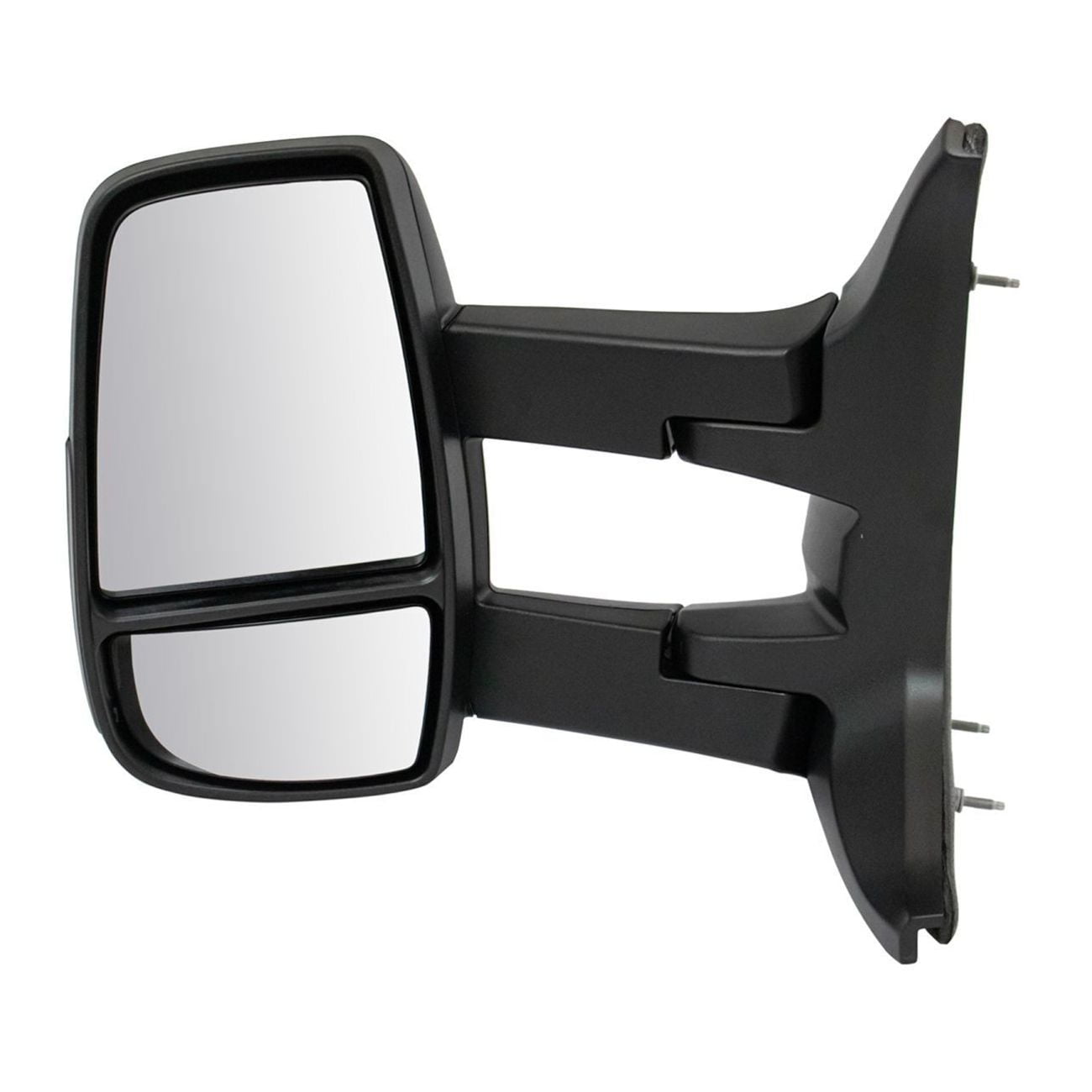 Geelife Mirror Long Arm Manual Textured Black LH Side for Transit High ...