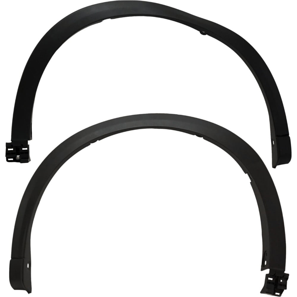 Geelife Pair Fender Flares Moulding Trim Wheel Opening Molding Set of 2 ...