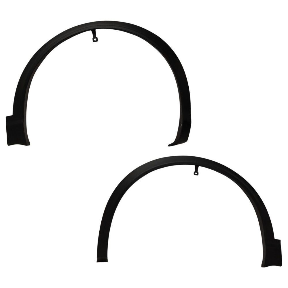 Geelife Pair Set of 2 Fender Flares Moulding Trim Wheel Opening Molding ...
