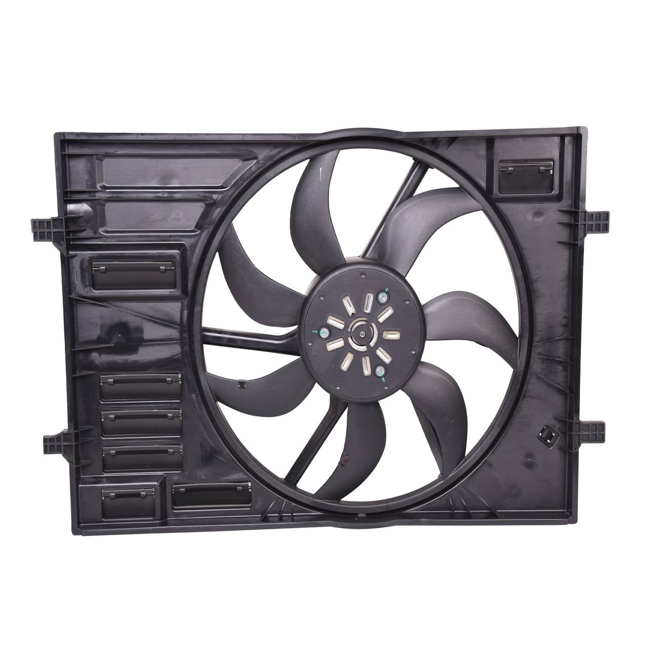 Geelife Radiator Cooling Fan Assembly For GTI Golf SportWagen Audi A3 ...
