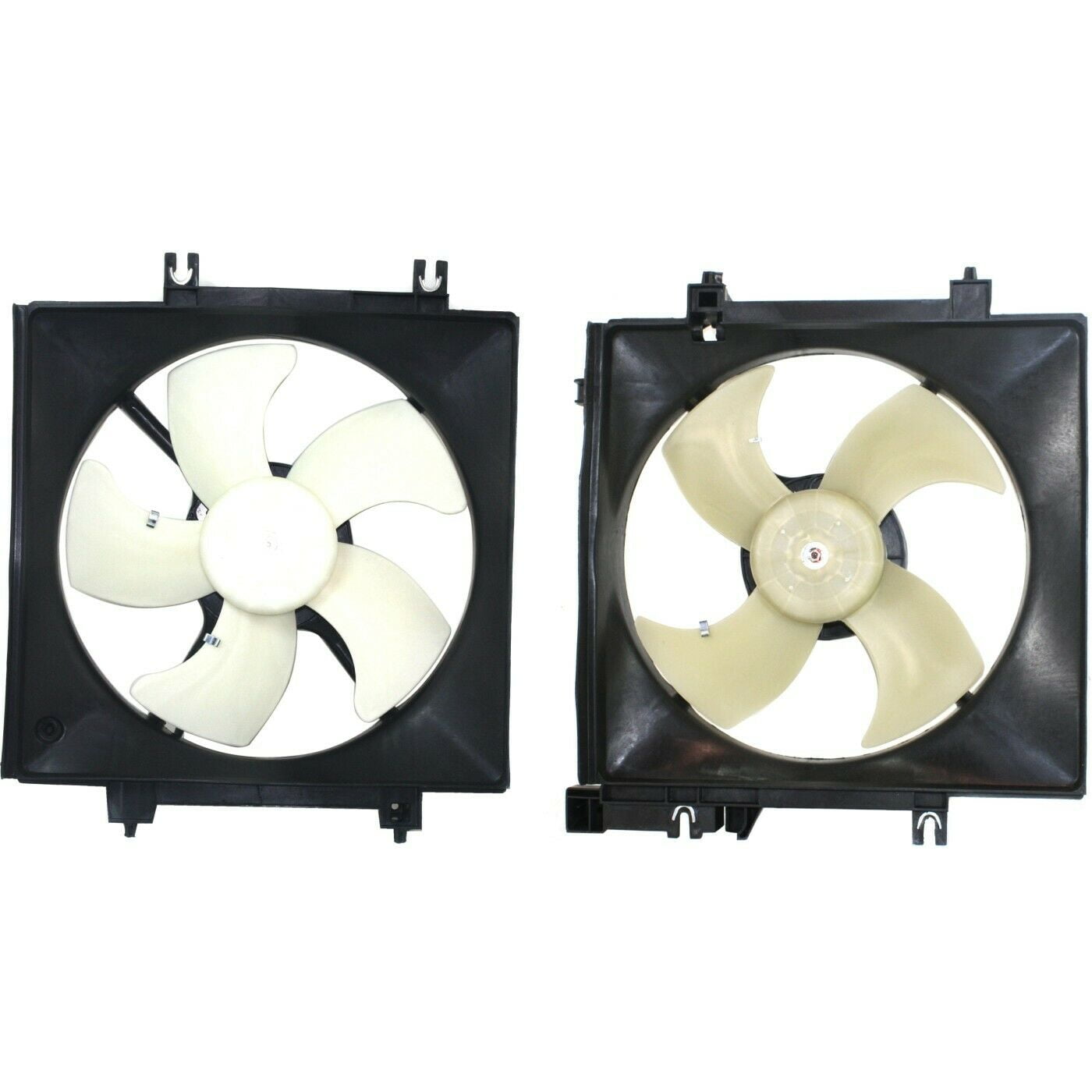 Geelife Radiator Cooling Fan w/ A/C Condenser Fan For 05-14 Legacy 05 ...
