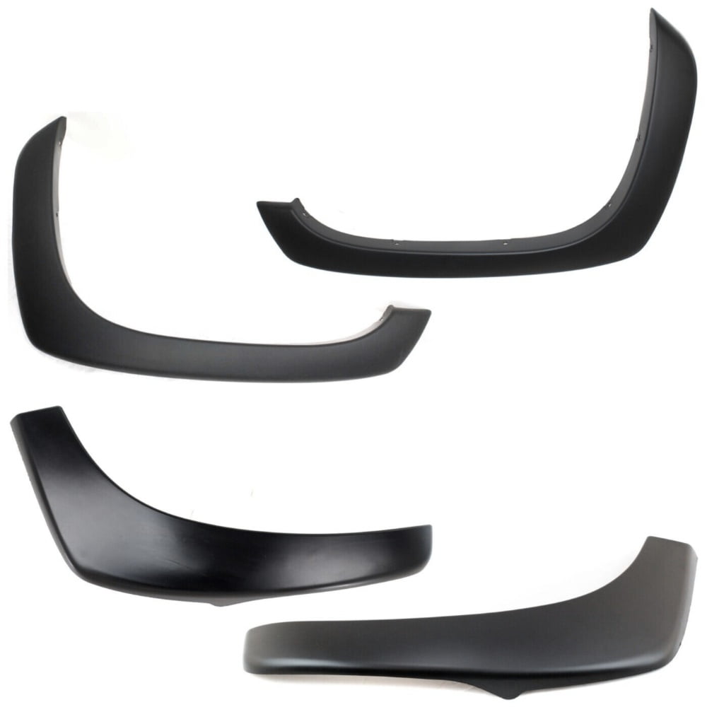 Geelife Set of 4 Fender Flares Moulding Trim Wheel Opening Molding For ...