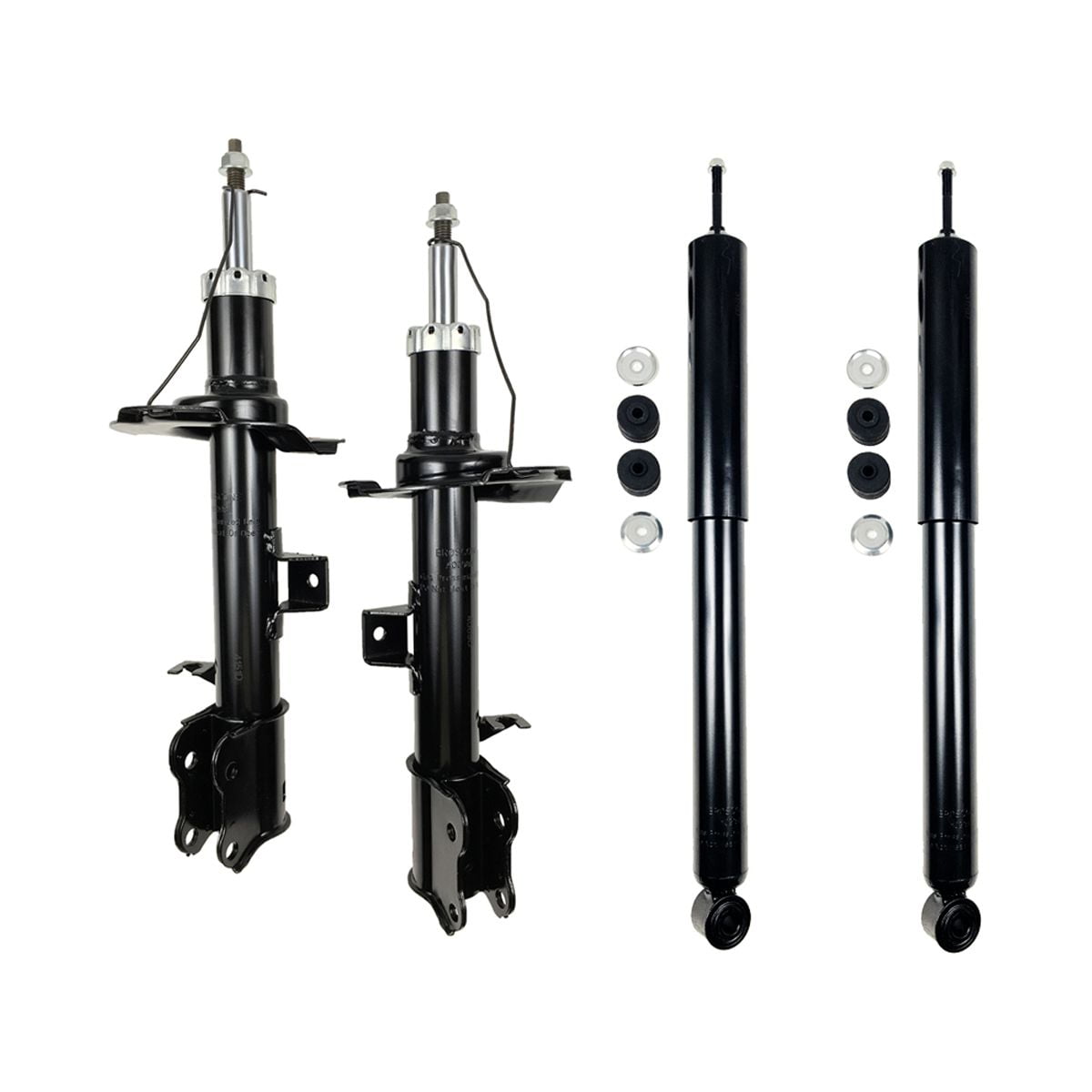 Geelife Set of 4 Front + Rear Gas Strut Shock Absorber For Escape ...