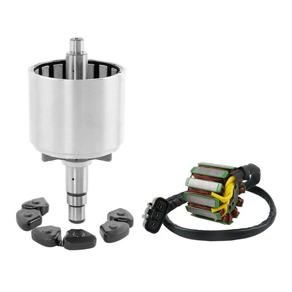 Geelife Stator Coil Magneto Rotor Assy Flywheel For Yamaha FZ1 FZ8 FZS1 ...