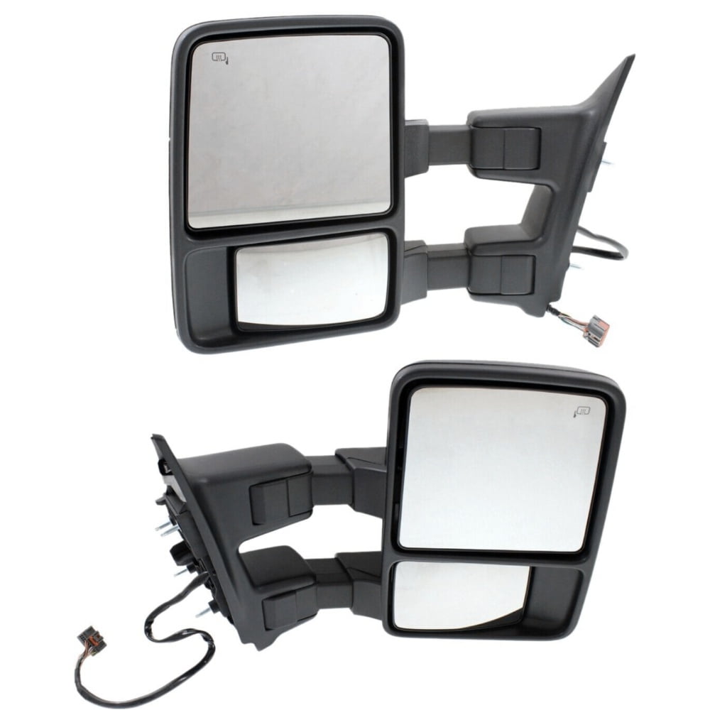 Geelife Tow Mirror Set For Ford Super Duty Left & Right Side Power Heat ...