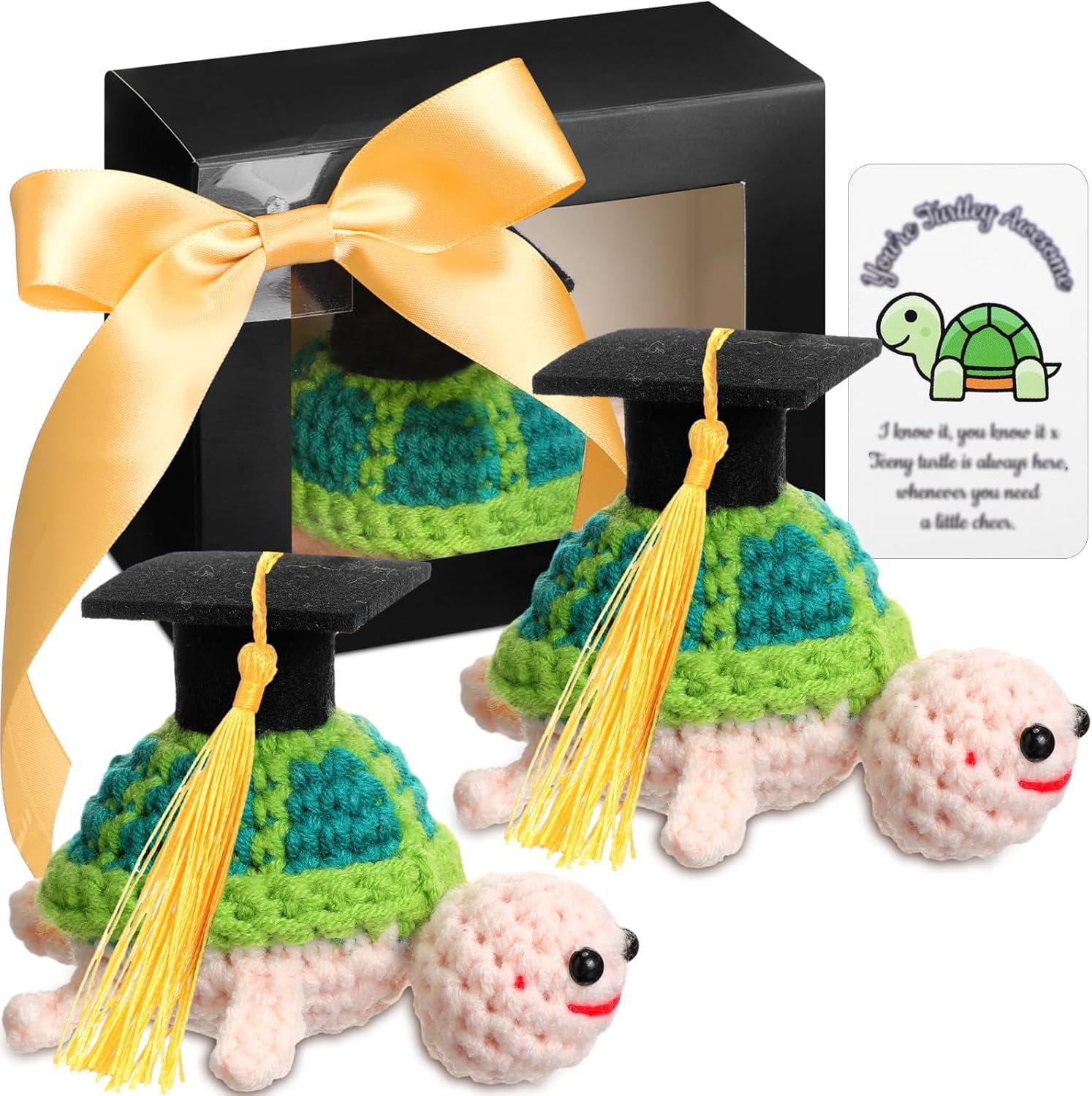 Geelin Graduation Positive Crochet Animals Gifts Set Grad Emotional ...