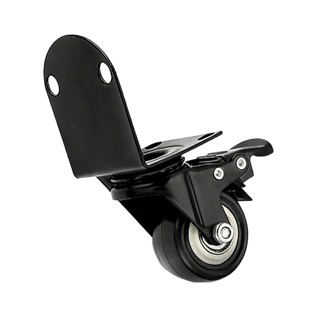 Geemin L Shaped Bracket Casters Wheel Quiet Rolling Replacement ...