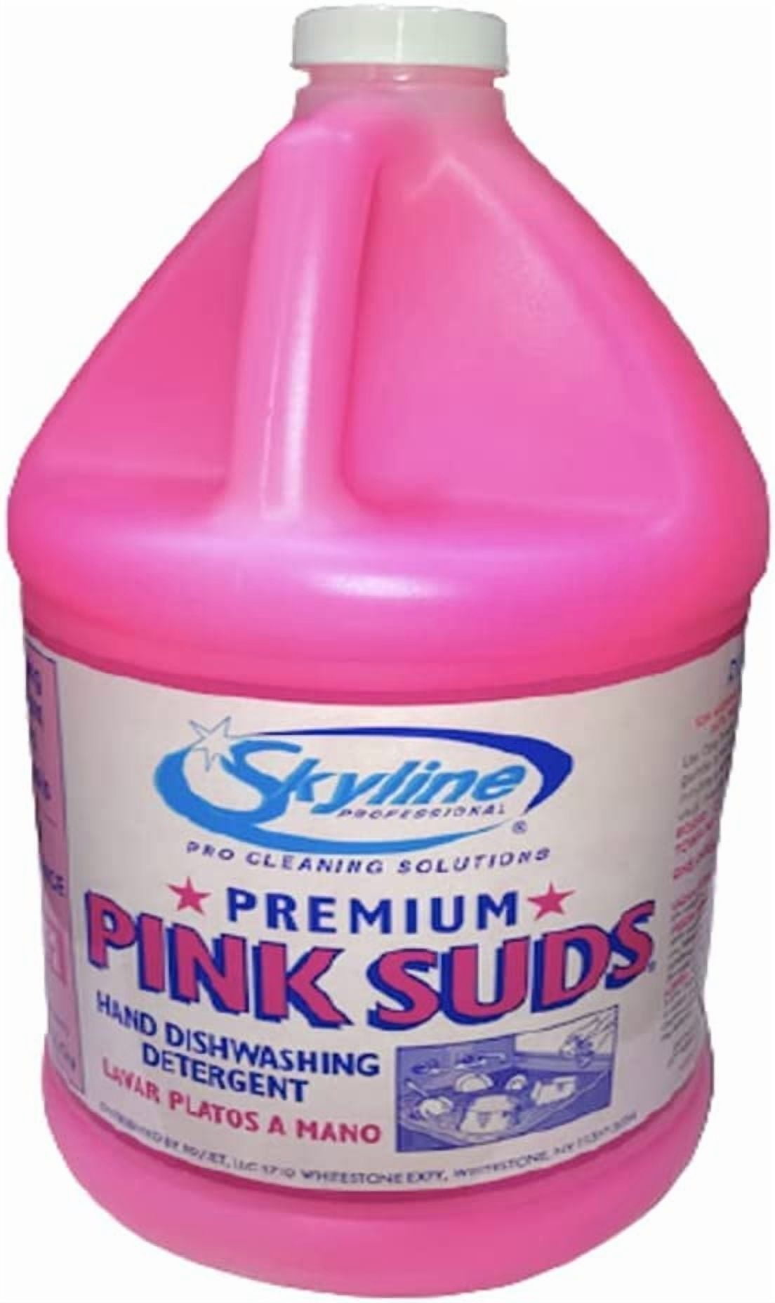 Geemy Premium Hand Dishwashing Pink Suds Detergent 1 Gallon Made in USA ...