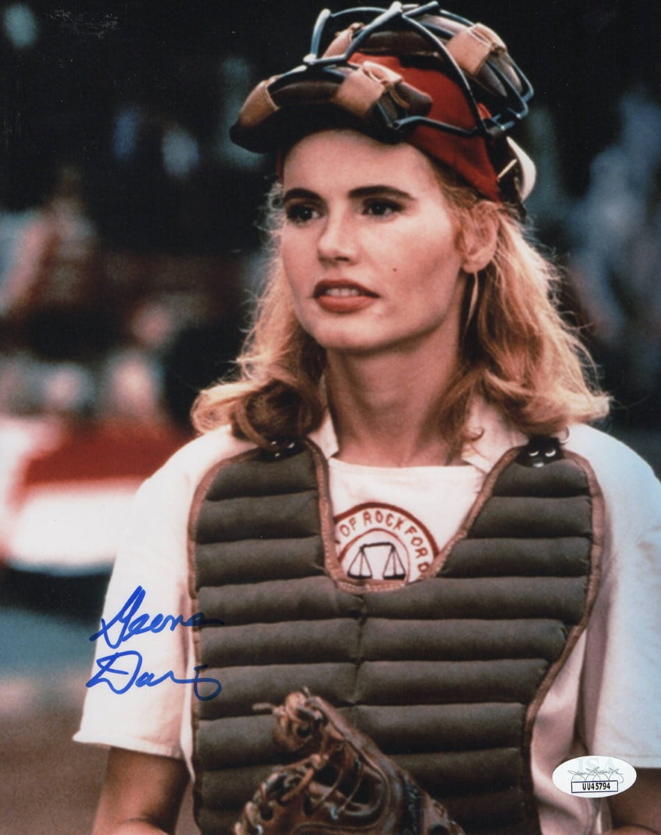 Geena Davis Signed Autographed 8X10 Photo A League of Their Own JSA B ...