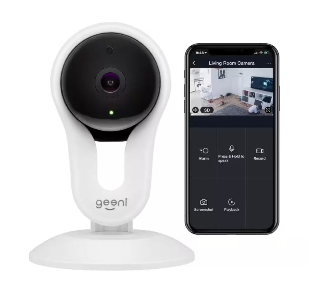 Geeni Aware 1080p HD Smart Indoor Camera, Motion Detection, Wi-Fi, 110Â ...