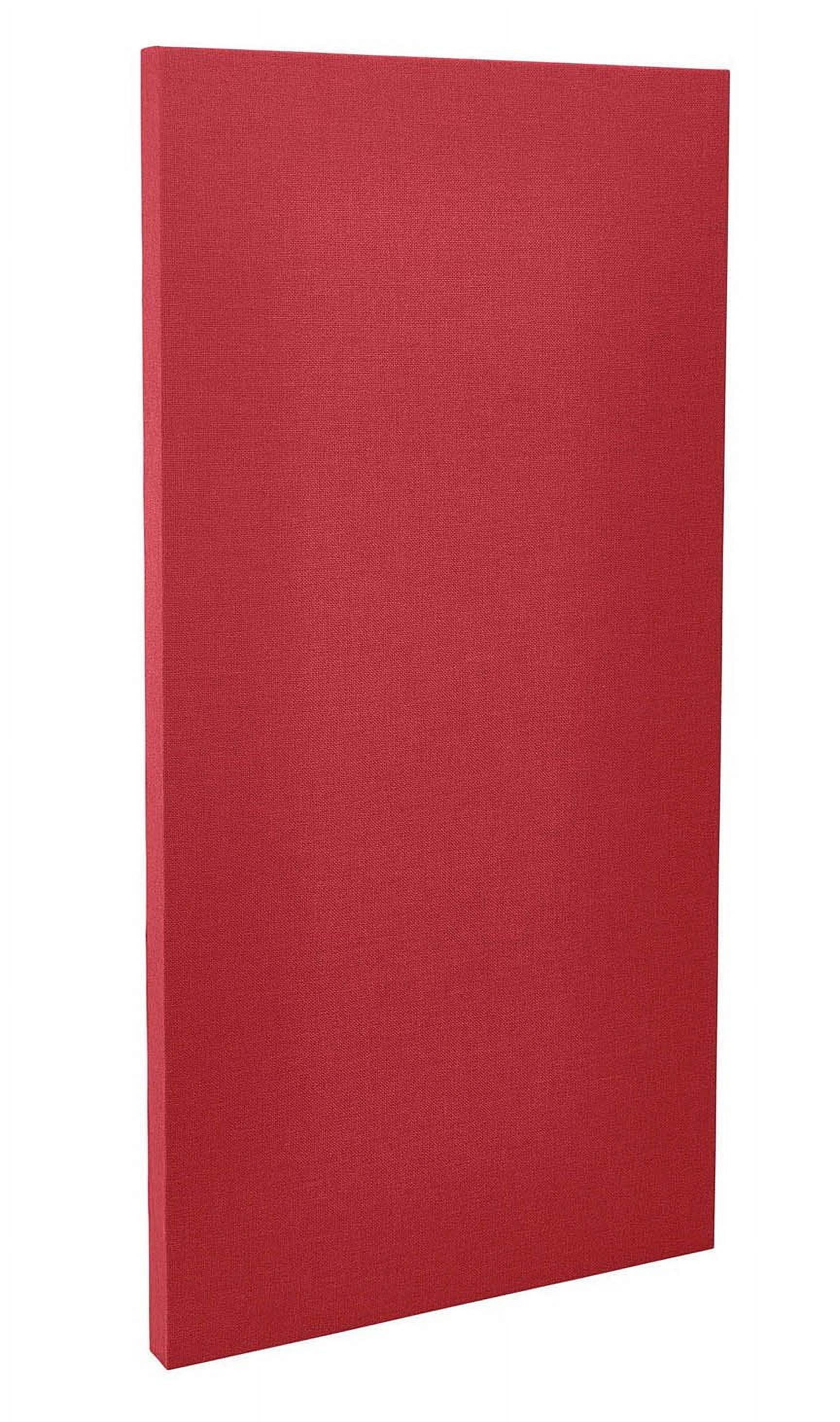 GeerFab Acoustics MultiZorber II Acoustic Panel Red, 24" x 48 ...