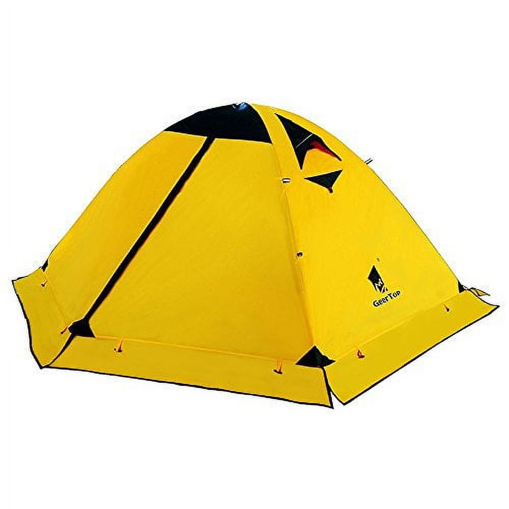 Geertop 2-Person Ultralight Camping Tent, Waterproof Double Layer, 55 x 83 Inches - Walmart.com