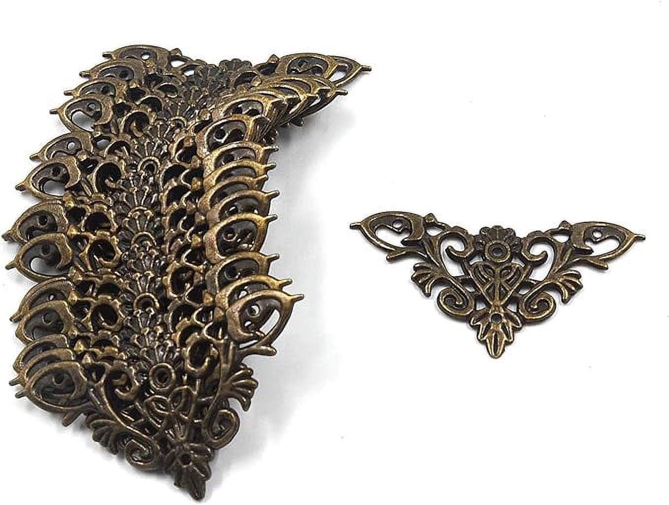 Geesatis 20 Pack Bronze Decorative Corner Cover Furniture Corner with ...