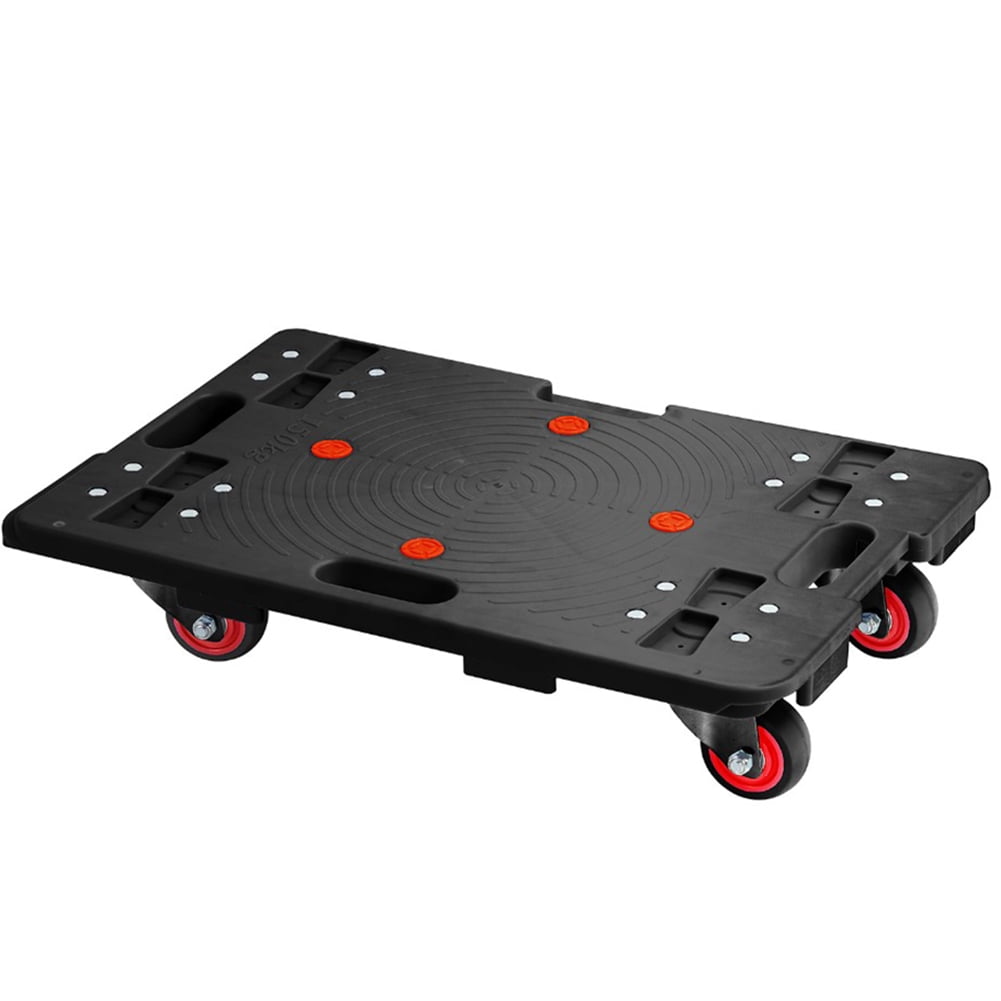 Geetinfly 2pcs Portable Folding Hand Truck 330 Lbs Capacity 4 Rotate ...