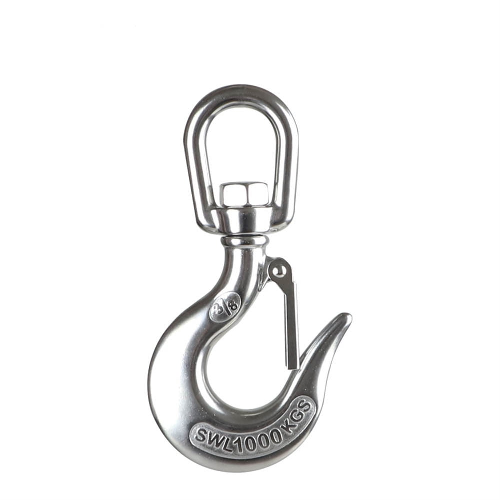 Geetinfly 304 Stainless Steel Clevis Slip Hook Safety Hook Rigging ...