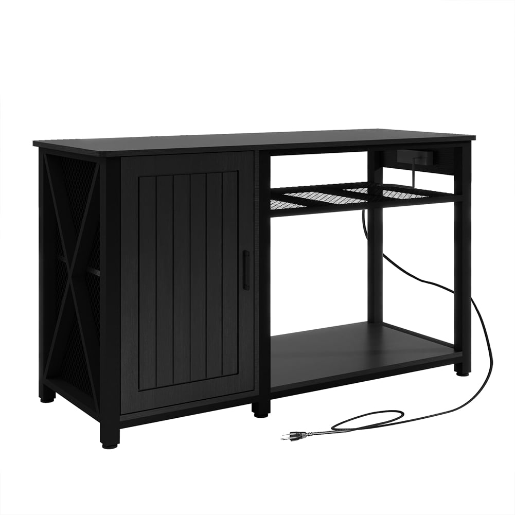 Geetinfly 55-75 Gallon Aquarium Stand With Power Outlets, Heavy Duty ...