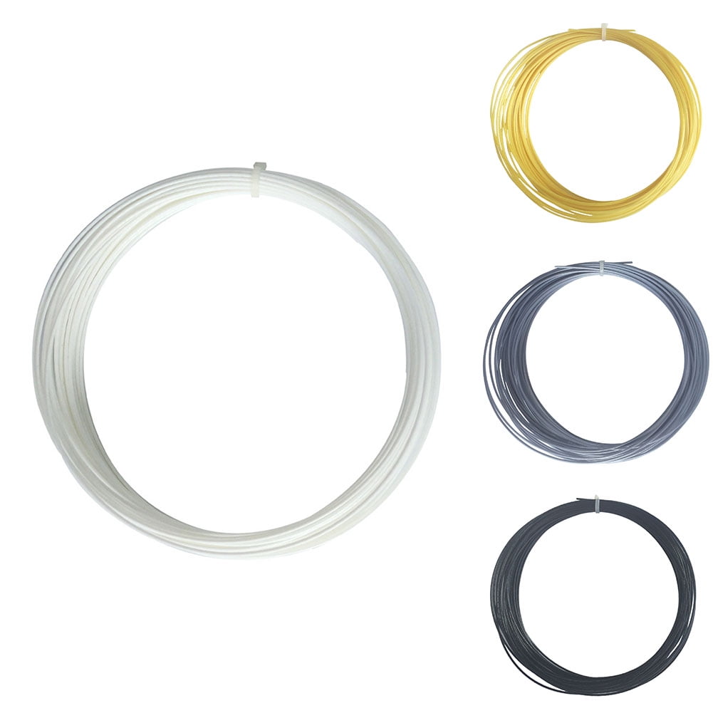 Geetinfly Alu Power Tennis String Co-Polyester Monofibre Double Ribbed ...