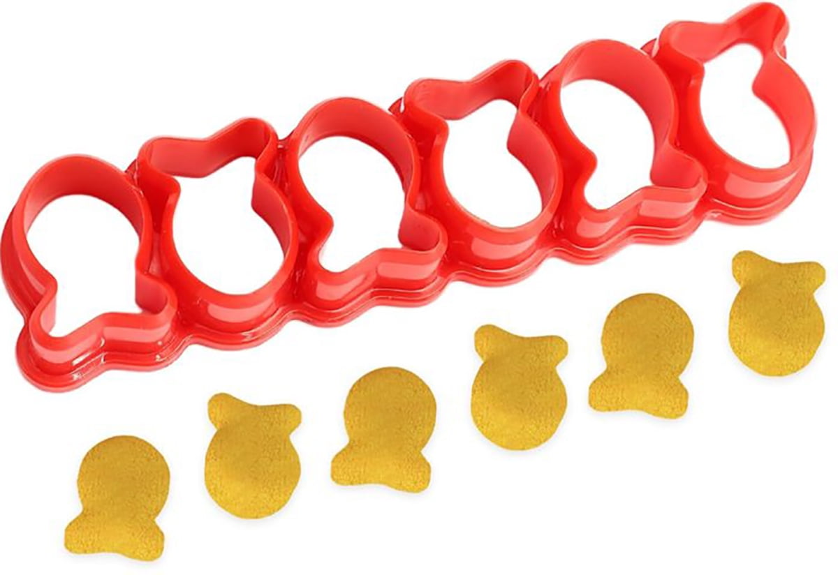 Geetinfly Mini Gold Fish Cracker Cutter Set, Goldfish Cracker Plastic ...