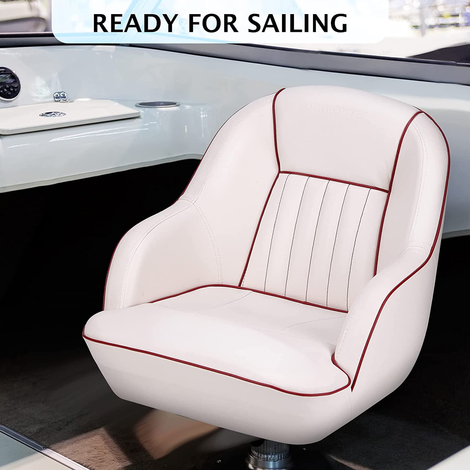 Geetinfly Premium Captain's Bucket Boat Seat,Ergonomic Design with UV ...
