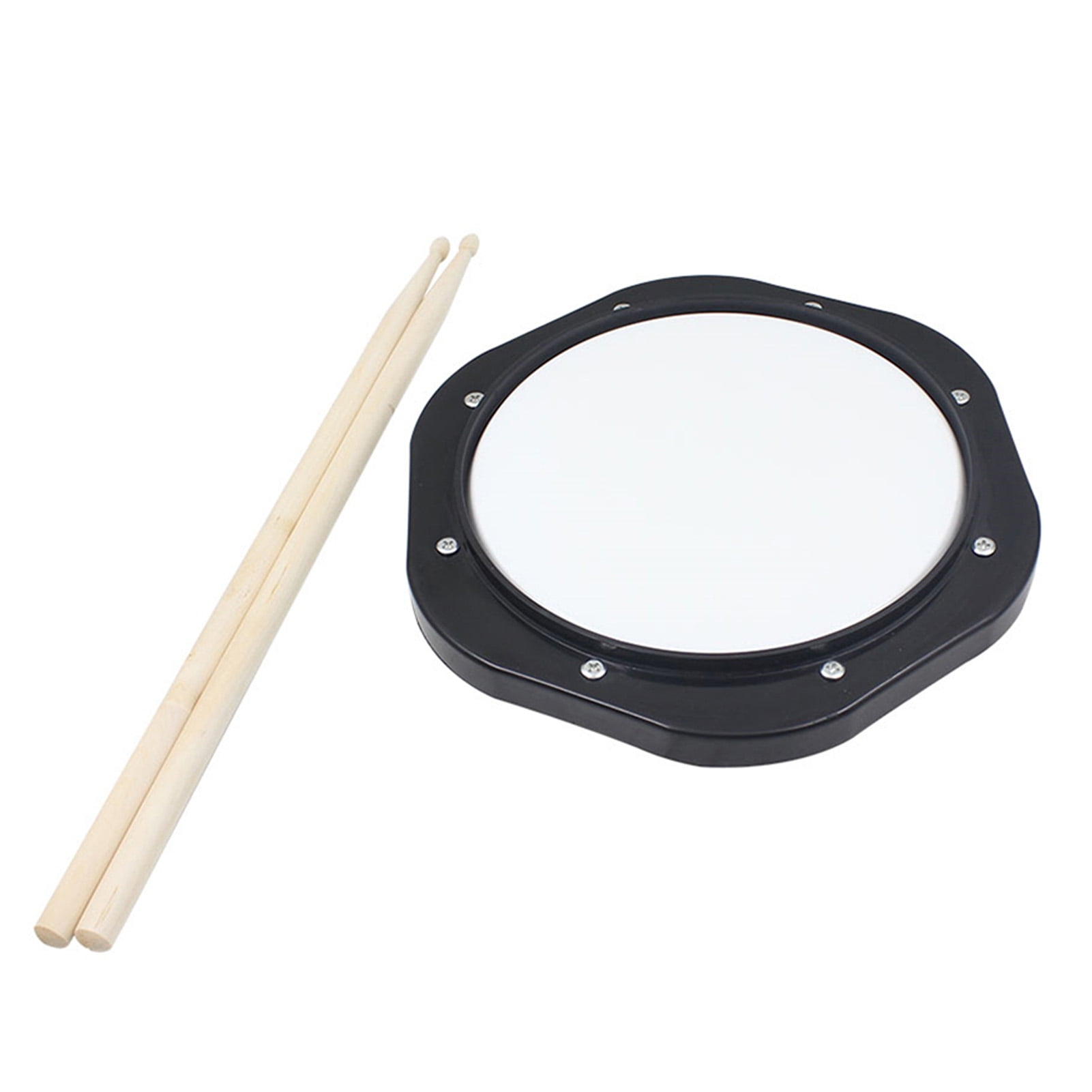 Geevorks Drum Practice Pad,10-inch Pad With Drumsticks Drum Pad Huiop ...