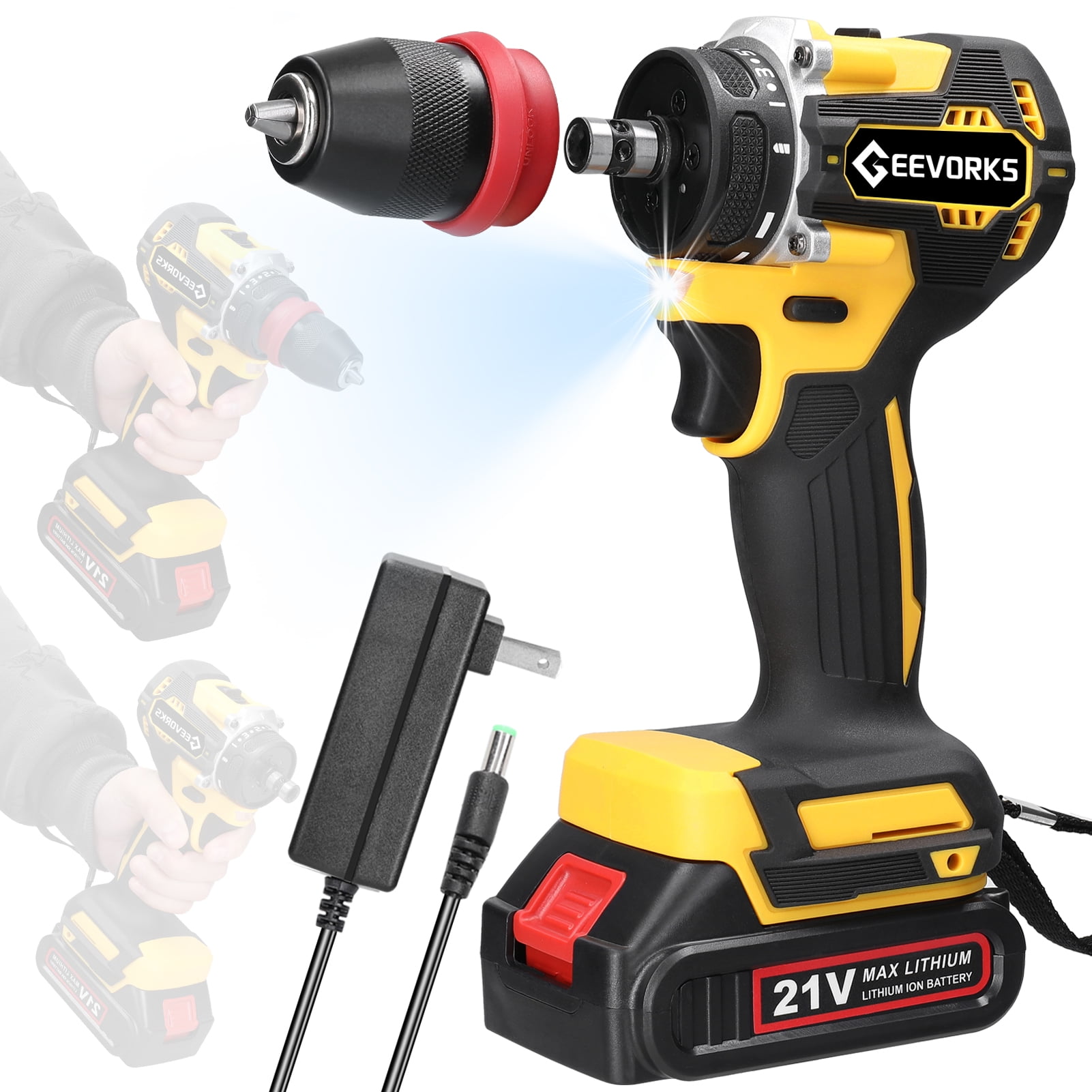 Geevorks Electric screwdriver,Motor Screw Driver Appliances Furniture ...