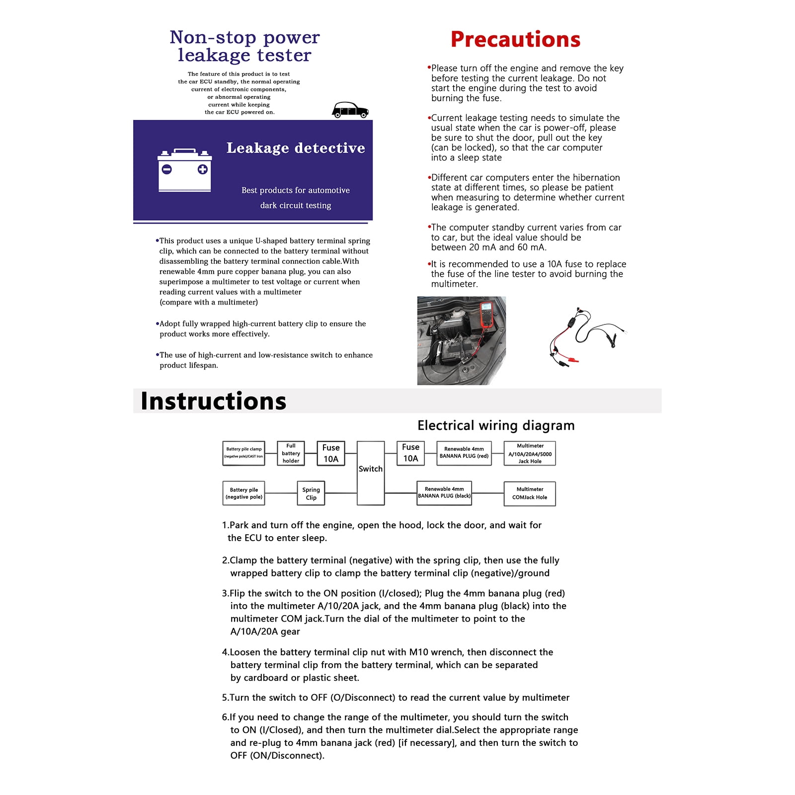 Geevorks harness,Battery Parasitic Drain Tester Rookin Ktoyols ...