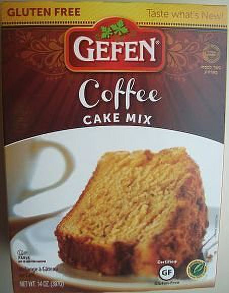 Gefen Cake Mix, Gluten Free, Coffee Crumb, 14-Ounce Pack of 4 - Walmart.com