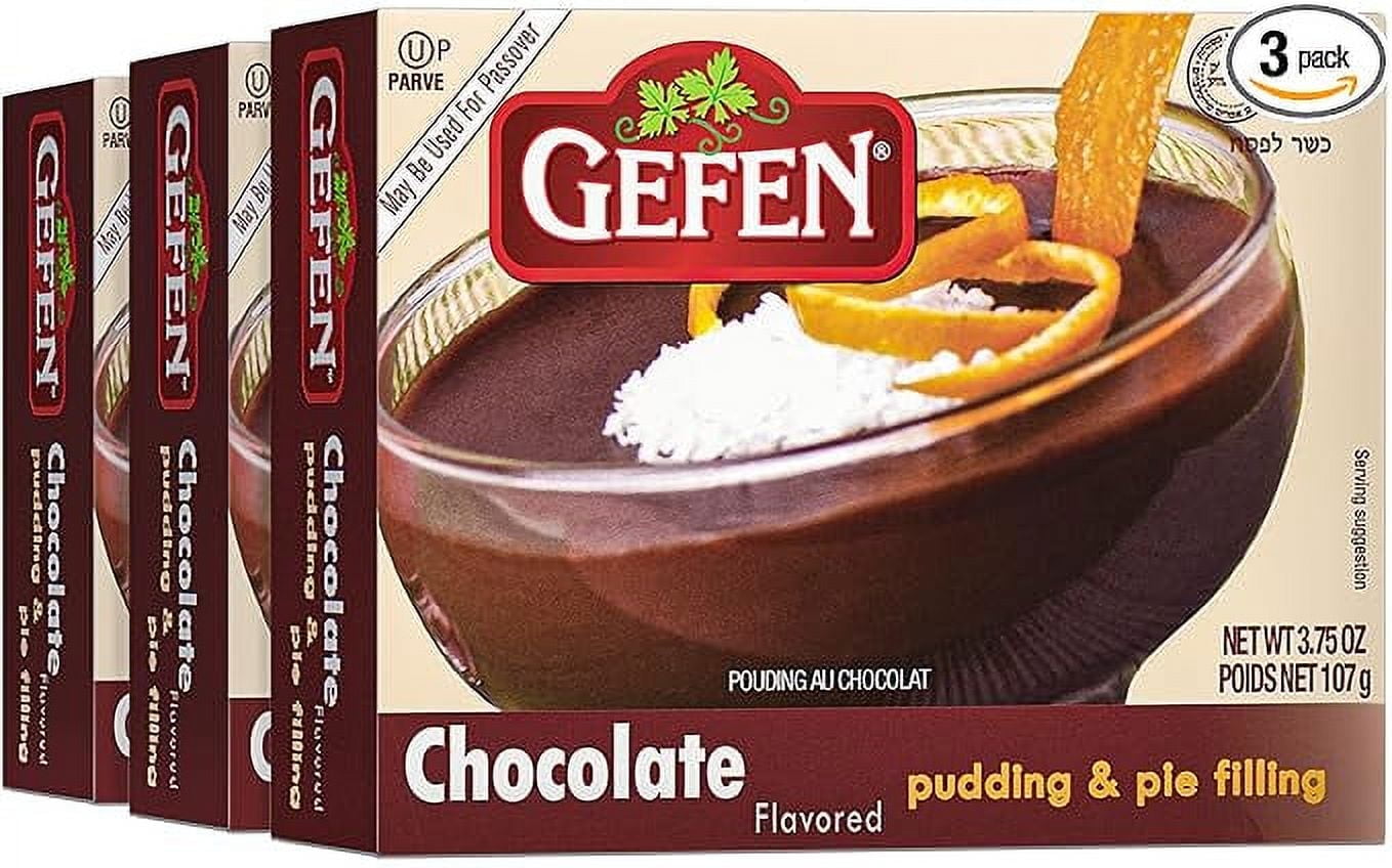 Gefen Creamy Chocolate Pudding and Pie Filling Mix, 3.75oz (3Pack ...