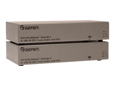 Gefen EXT-DVIKA-HBT2 DVI KVM HDBaseT 2.0 Extender (Sender and Receiver ...