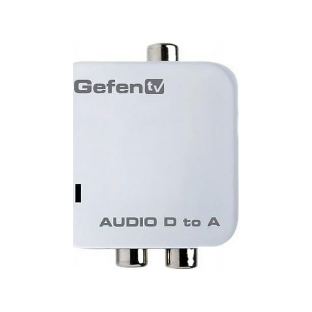 Gefen GTV-DIGAUD-2-AAUD Digital Audio to Analog Adapter - Walmart ...