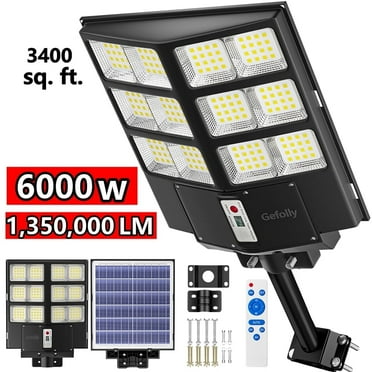 DTRLS Shineshore Solar Lights, Commercial 1000000lm LED Outdoor Solar ...