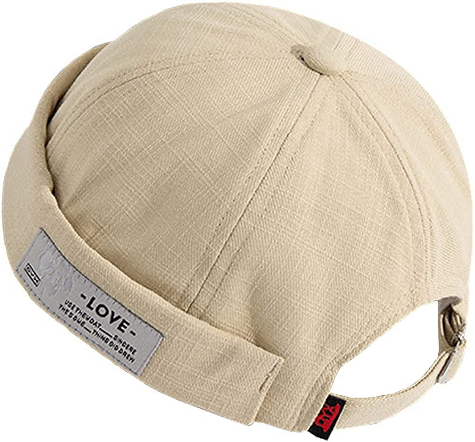 GegeenDomog Men Hats Docker Cap Hats Beanie Sailor Cap Worker Hat ...