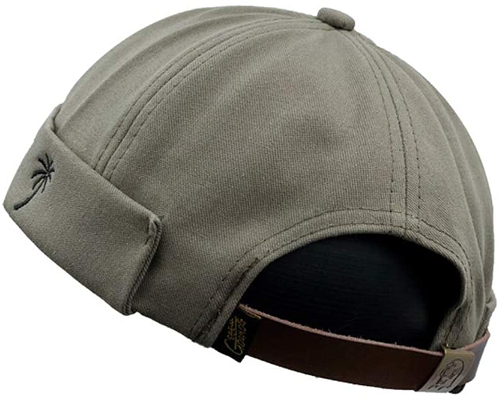 GegeenDomog Men Hats Docker Cap Hats Beanie Sailor Cap Worker Hat ...