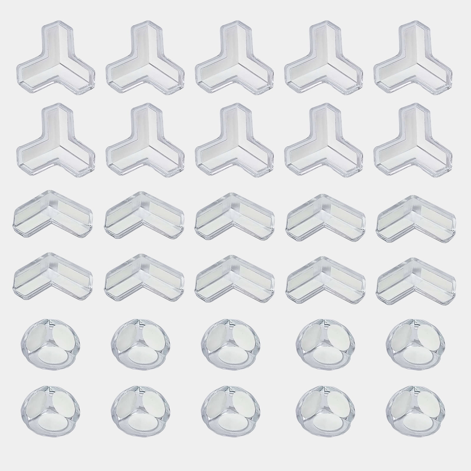 Gegong 30 Pieces Corner Protector, Furniture Corner Guard, Transparent ...