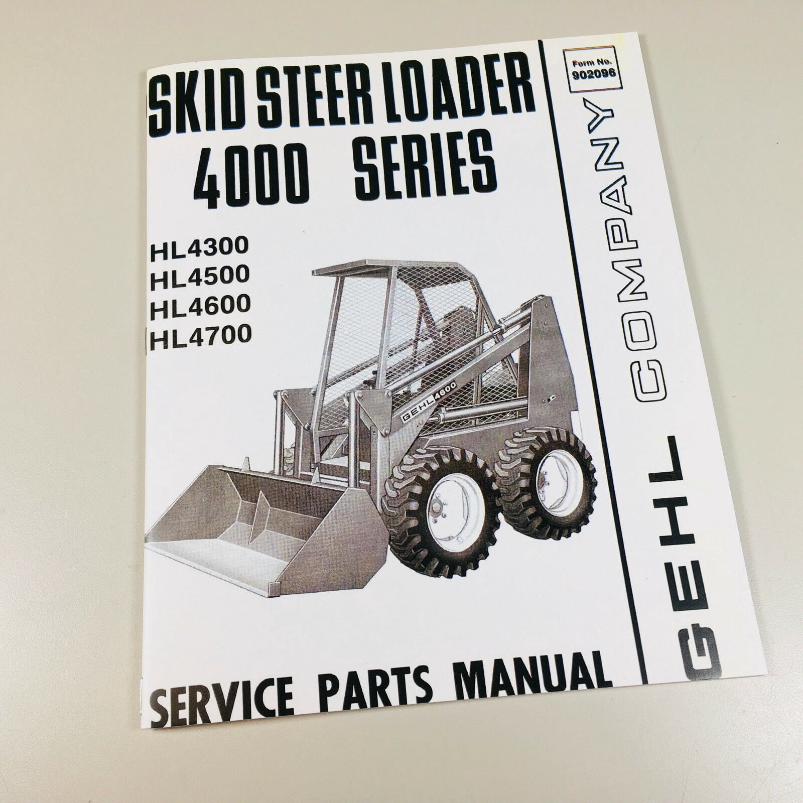 Gehl 4000 Hl4300 Hl4500 Hl4600 Hl4700 Skid Steer Loader Service Parts ...