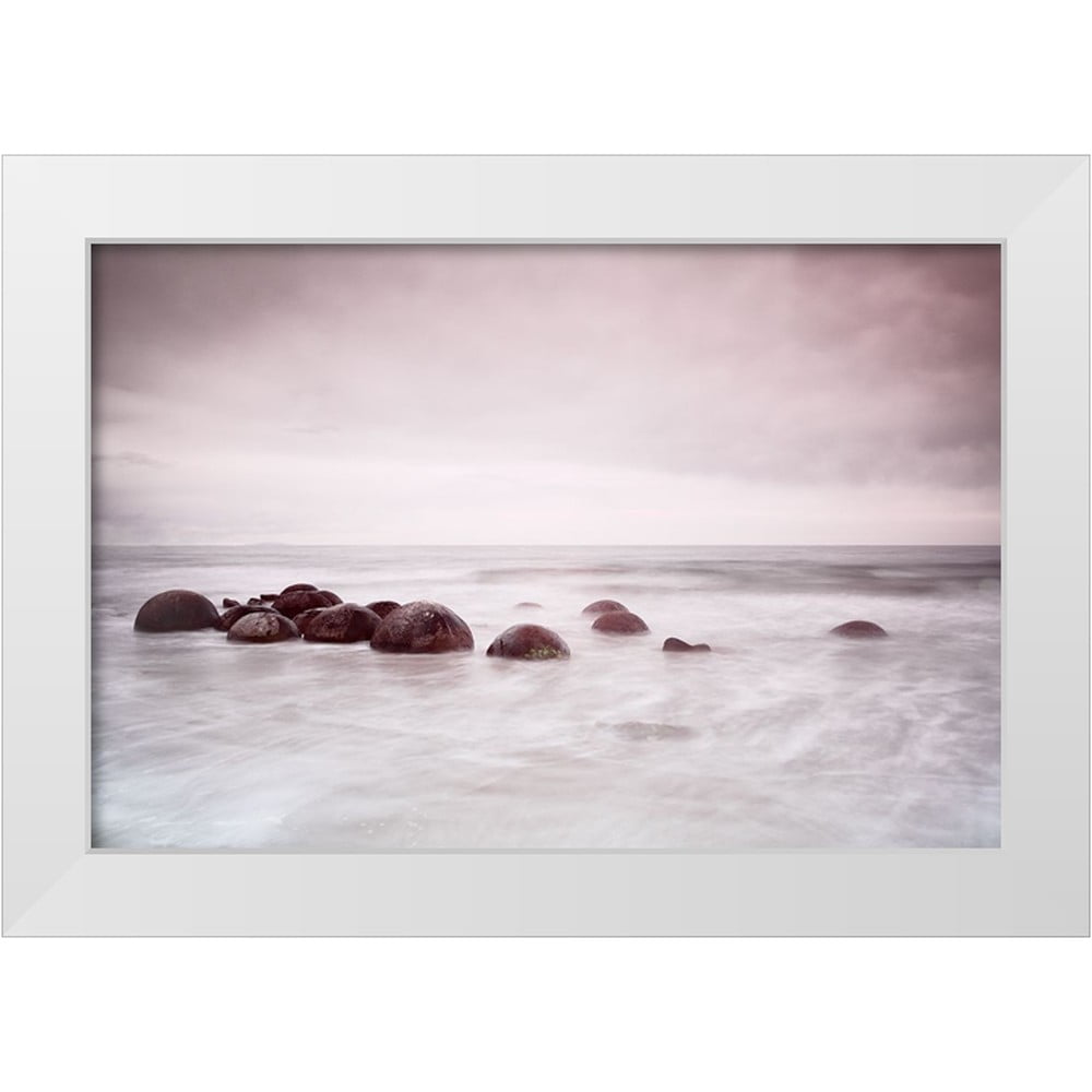 Gehrmann, Andre 18x13 White Modern Wood Framed Museum Art Print Titled - Giant-Marbles - Walmart.com