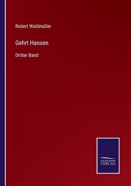 Gehrt Hansen:Dritter Band - Walmart.com