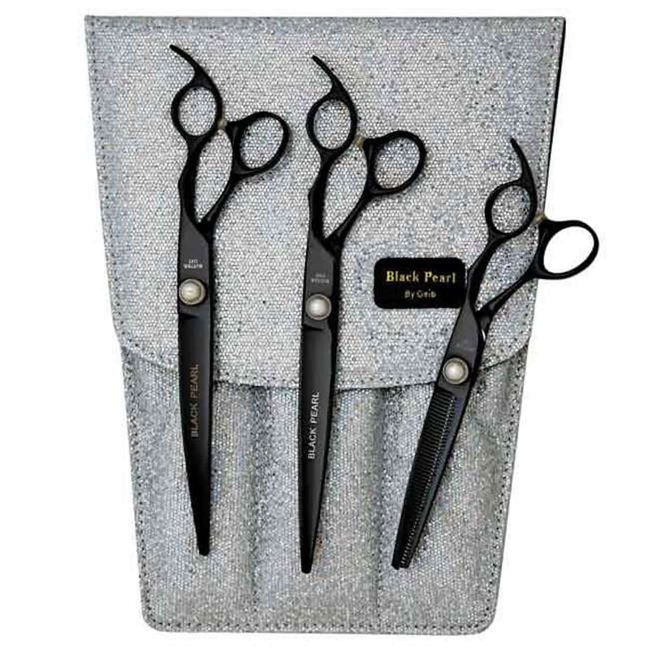 Geib GE9984 03 Black Pearl 3-Piece Shears Kits - Walmart.com