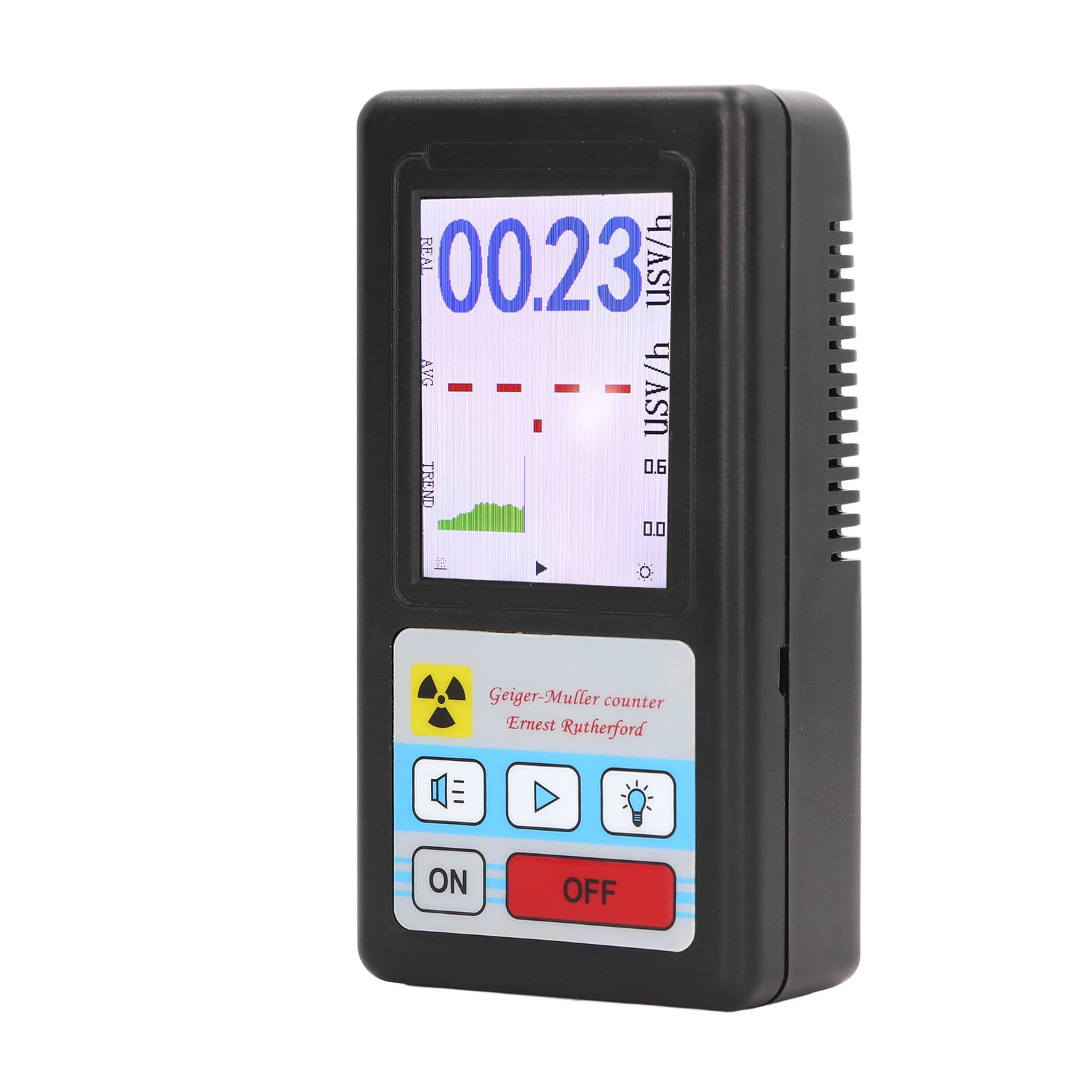 Geiger Counter Dosimeter Nuclear Radiation Detector Alarm Device Meter ...