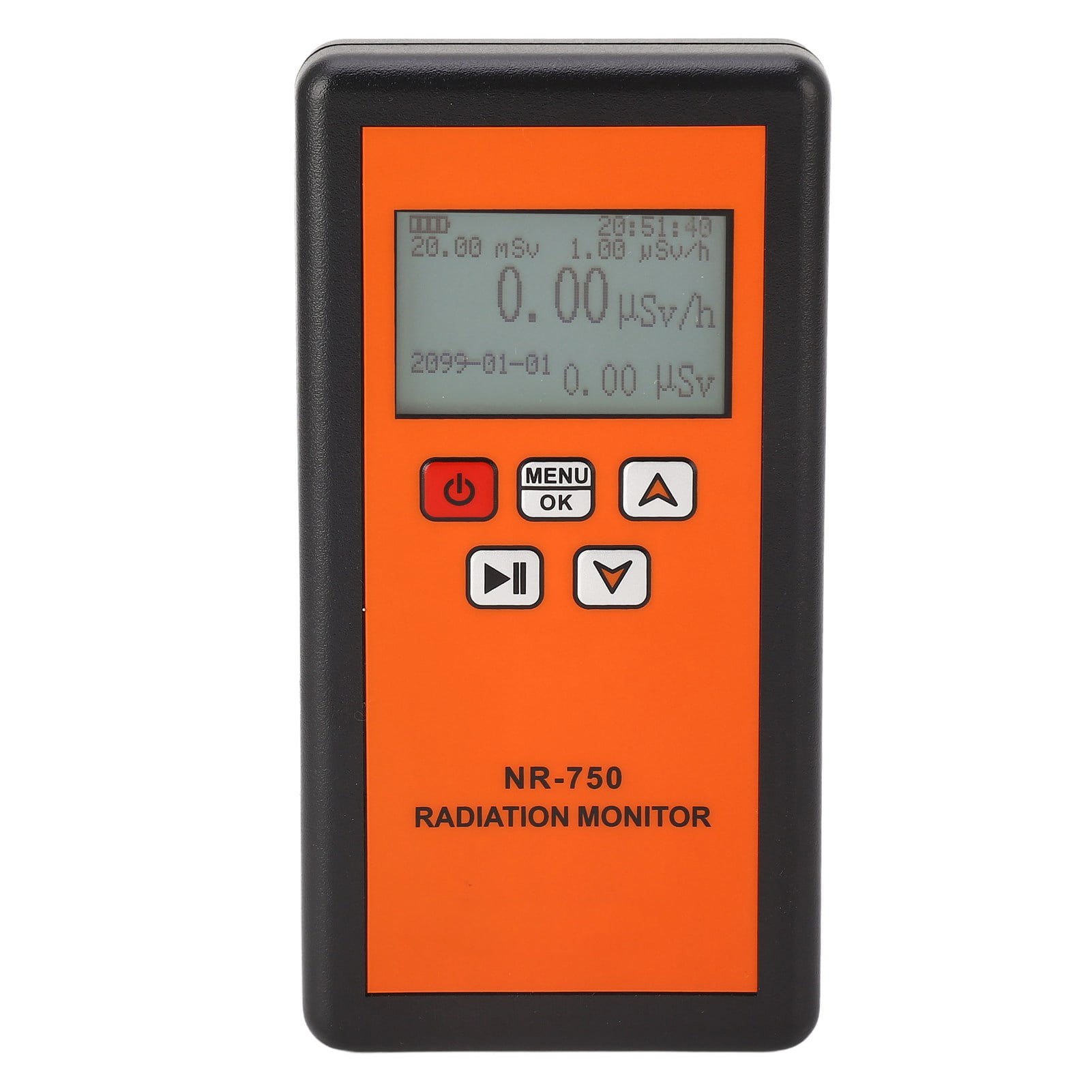 Geiger Counter, High Accuracy Nuclear Radiation Detector with Alarm ...